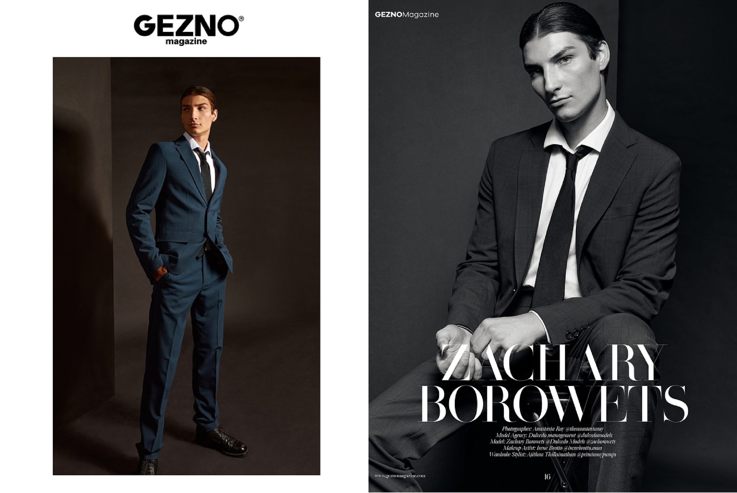 ZACHARY BOROWETS – VN Model Management